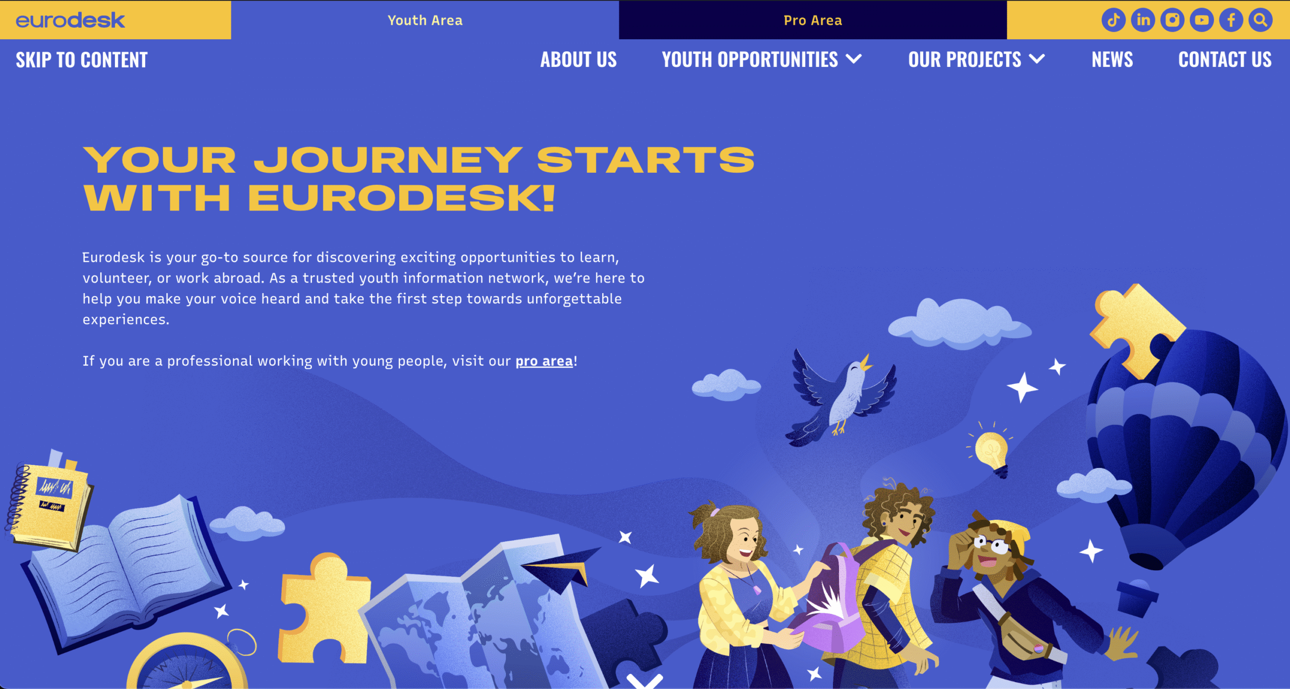 Announcements Archives - Eurodesk. Youth information experts.