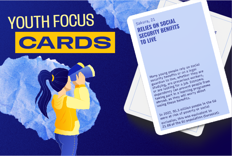 Youth focus cards Eurodesk. Youth information experts.